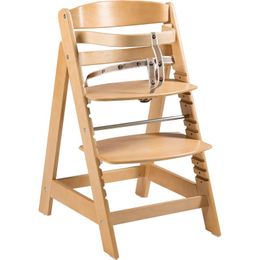 Roba Hochstuhl &raquo;Treppenhochstuhl Sit Up Click, natur&laquo; () aus Holz beige B/H/T: 45cm x 80cm x 54cm