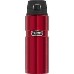 Thermos Thermoflasche &raquo;Stainless King&laquo; Edelstahl, 0,7 Liter rot Edelstahl 700ml