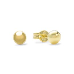 Amor Damen Paar Ohrstecker &raquo;2013849&laquo; Made in Germany gold 4mm, Gelbgold 375
