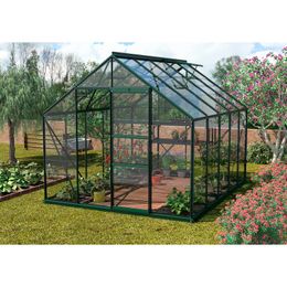 Vitavia Gew&auml;chshaus &raquo;Merkur 8300&laquo; gr&uuml;n B/H/T: 254cm x 317cm