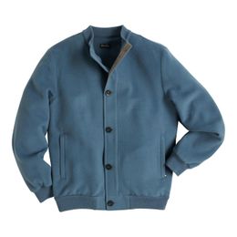 Clark Ross Brushed-Alpaka-Blouson, 54 - Blau, aus Alpaka
