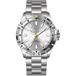 Invicta Specialty 69039 Herrenuhr - Quarzwerk - Metall mit silbernem Zifferblatt - 42 mm