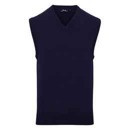 Premier - Pullover-Weste f&uuml;r Herren &Auml;rmellos (Marineblau)