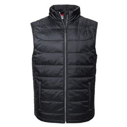 Russel Athletic Russell Mens Nano Padded Body Warmer (Schwarz)