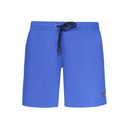 Norwegen 1963 Blu Poliammide Herren Schwimm-Boxershorts