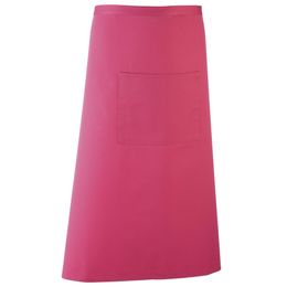 Premier Unisex Colours Barsch&uuml;rze (lange kontinentale Form) (2er-Pack) (Hot Pink)