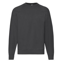 Fruit of the Loom Herren Classic 80/20 Raglan Sweatshirt (Light Graphite)