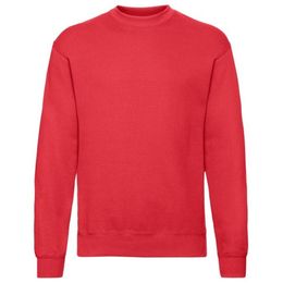 Fruit of the Loom Herren Classic 80/20 Set-in Sweatshirt (Rot)