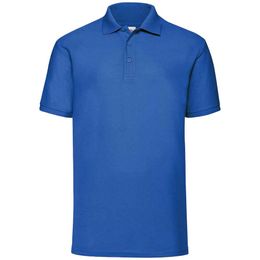 Fruit of the Loom - "65/35" Poloshirt f&uuml;r Herren (K&ouml;nigsblau)