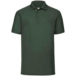 Fruit of the Loom - "65/35" Poloshirt f&uuml;r Herren (Flaschengr&uuml;n)