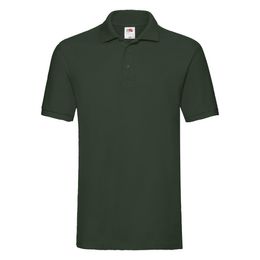 Fruit of the Loom - "Premium" Poloshirt f&uuml;r Herren (Flaschengr&uuml;n)