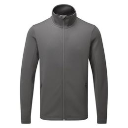 Premier Mens Sustainable Zipped Jacket (Dunkelgrau)
