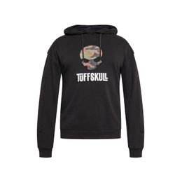 TUFFSKULL Sweatshirt Herren schwarz