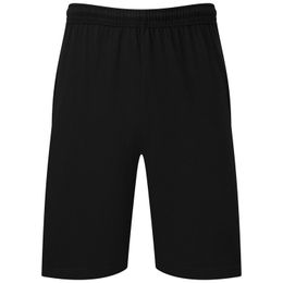 Fruit of the Loom - "Iconic 195" Shorts f&uuml;r Herren (Schwarz)