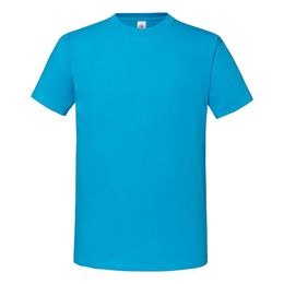 Fruit of the Loom Herren Premium T-Shirt (Azure Blau)