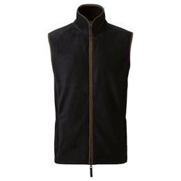 Premier - "Artisan" Weste f&uuml;r Herren (Schwarz/Braun)