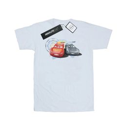 Disney - "Cars Lightning Vs Storm" T-Shirt f&uuml;r Herren (Wei&szlig;)
