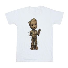 MARVEL - "I Am Groot" T-Shirt f&uuml;r Herren (Wei&szlig;)