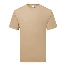 Russel Athletic Russell - "Classic" T-Shirt Schwer f&uuml;r Herren (Hellbraun)