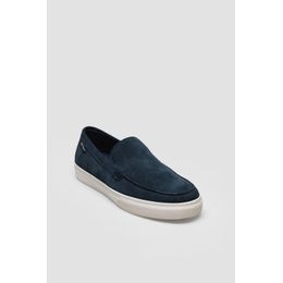 Ben Sherman Almer Wildleder Herren Mokassins in Marineblau