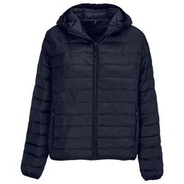 SOLS - "Stream" Steppjacke mit Kapuze f&uuml;r Damen (Dunkelblau)