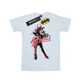 DC COMICS - "Hi Puddin" T-Shirt f&uuml;r Herren (Wei&szlig;)