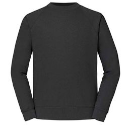 Fruit of the Loom - "Classic" Sweatshirt f&uuml;r Herren/Damen Unisex Raglan&auml;rmel (Hellgrau)