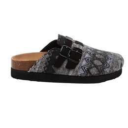 Rocket Dog - Damen Mules "Abel Plus", Zickzack (Schwarz)