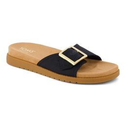 Toms Shoes TOMS Marin Textil Damen Schwarz Sandalen