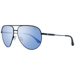 Guess Sonnenbrille GF5083 01X Schwarz Blau Verspiegelt