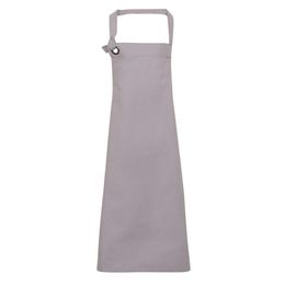 Premier Unisex Kaliber schwere Baumwolle Canvas L&auml;tzchen Sch&uuml;rze (Silber)