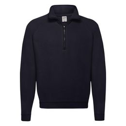 Fruit of the Loom - "Classic 80/20" Sweatshirt Rei&szlig;verschluss f&uuml;r Herren (Marineblau)