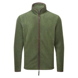 Premier Mens Artisan Fleece-Jacke (Moosgr&uuml;n/Braun)