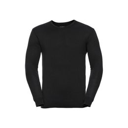 Russel Athletic Russell Collection - Sweatshirt V-Ausschnitt f&uuml;r Herren (Schwarz)