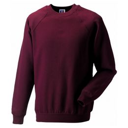 Russel Athletic Russell - "Spotshield" Sweatshirt f&uuml;r Herren Raglan&auml;rmel (Burgunderrot)