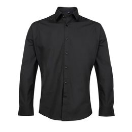Premier - "Supreme" Formelles Hemd f&uuml;r Herren (Schwarz)