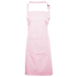 Premier Ladies/Womens Colours Bip Sch&uuml;rze mit Tasche (Rosa)