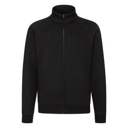 Fruit of the Loom - "Premium" Sweatjacke f&uuml;r Herren/Damen Unisex (Schwarz)