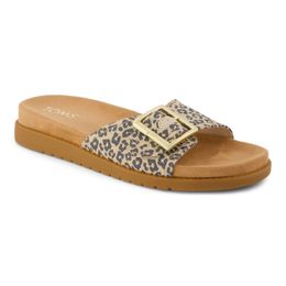 Toms Shoes TOMS Marin Textil Damen Hausschuhe in Haferfarbe
