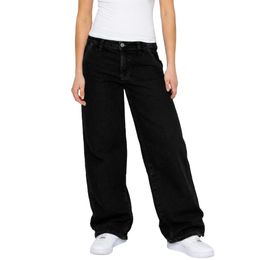 Enzo | Damen Baggy Jeans