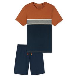Schiesser Herren Pyjama CasualSchlafanzug, Pyjama Set, Nachtw&auml;sche