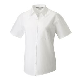 Russel Athletic Russell Collection - Hemd Pflegeleicht f&uuml;r Damen kurz&auml;rmlig (Wei&szlig;)
