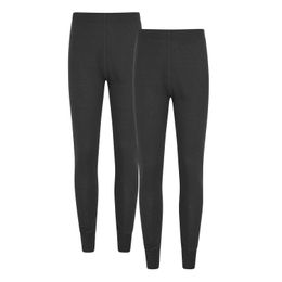 Mountain Warehouse - "Talus" Leggins mit Grundschicht 2er-Pack f&uuml;r Damen (Schwarz)
