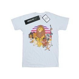Disney Herren Der K&ouml;nig der L&ouml;wen Stolz Familie T-Shirt (Wei&szlig;)