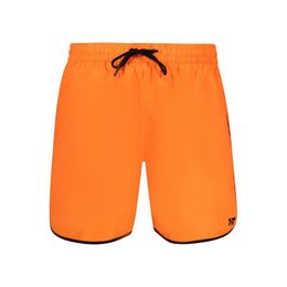 Norwegen 1963 Arancione Polyamid Herren Bade-Shorts