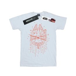 Star Wars - "Millennium Delivery" T-Shirt f&uuml;r Herren (Wei&szlig;)
