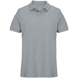 SOLS - "Pacific" Poloshirt Doppeln&auml;hte f&uuml;r Herren/Damen Unisex (Grau)