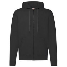 Fruit of the Loom Unisex Adult Classic Hoodie (Schwarz)