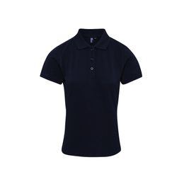 Premier Damen Polo-Shirt Coolchecker mit CoolPlus (Marineblau)
