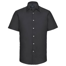 Russel Athletic Russell Collection - "Oxford" Hemd Pflegeleicht f&uuml;r Herren (Schwarz)